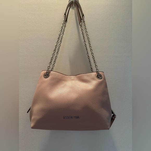 Dolce Vita | Bags | Nwot Dolce Vita Blush Pebble Grain Handbag | Poshmark